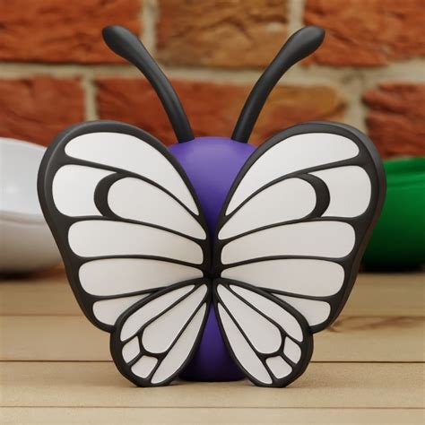 Butterfree 3 Diff Models Chibi Print In Place No Supports 3d Model 3d Printable Cgtrader