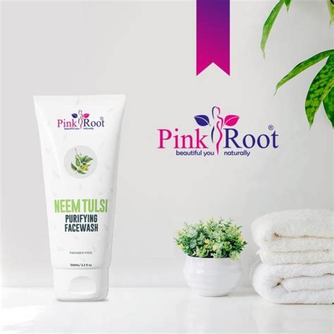 Pink Root Neem Tulsi Facewash And Under Arms Whitening Cream 200 Ml Jiomart
