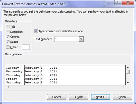 Excel Text To Columns To Correct Date Formats • My Online Training Hub