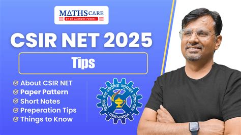 Csir Net 2025 Tips Mathscare October