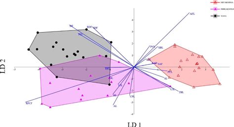 Linear Discriminant Analysis Lda Performed On The Standardized