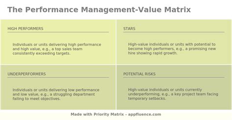 Performance Management Value Matrix Free Download