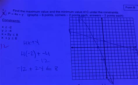 [solved] ignore the pencil marks i did it wrong form b find the