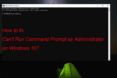 Solved Can T Run Command Prompt As Administrator Windows
