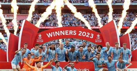 귄도간 멀티골 맨시티 맨유 꺾고 Fa컵 우승…트레블에 성큼