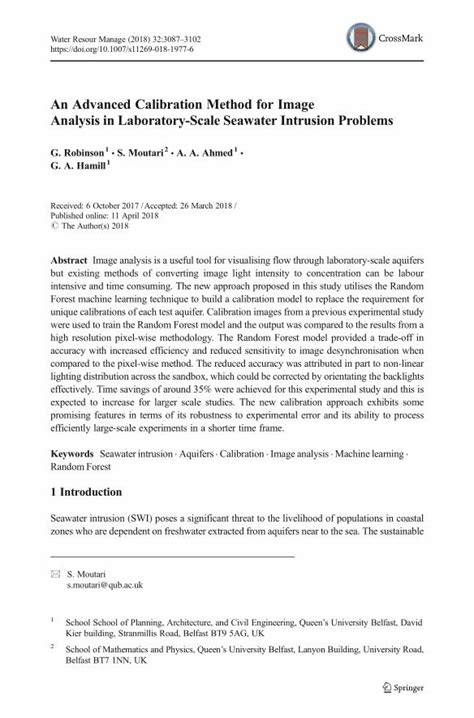 Pdf An Advanced Calibration Method For Image Analysis In Dokumen Tips