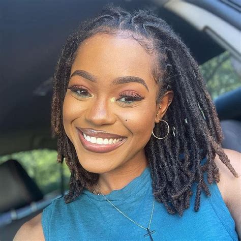 Loc Extension Human Hair 04cm Thickness 8 Inch 60 Strands Natural