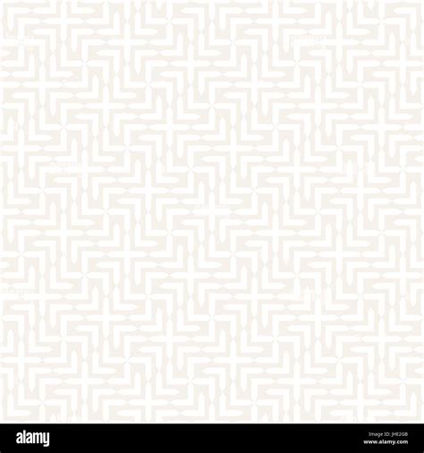 Vector Seamless Cross Tiling Pattern Modern Stylish Geometric Lattice
