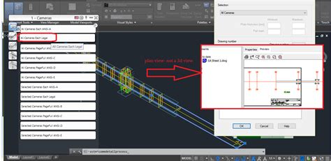 Solved 3d Drawing From A Model View Based On The Current Ucs