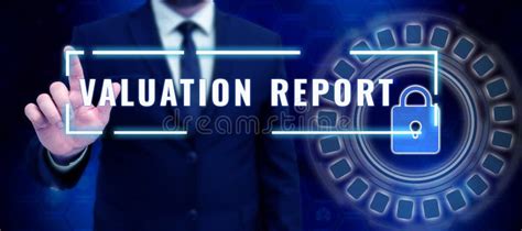 Writing Displaying Text Valuation Report Business Showcase Process Of Converting An Idea Into A