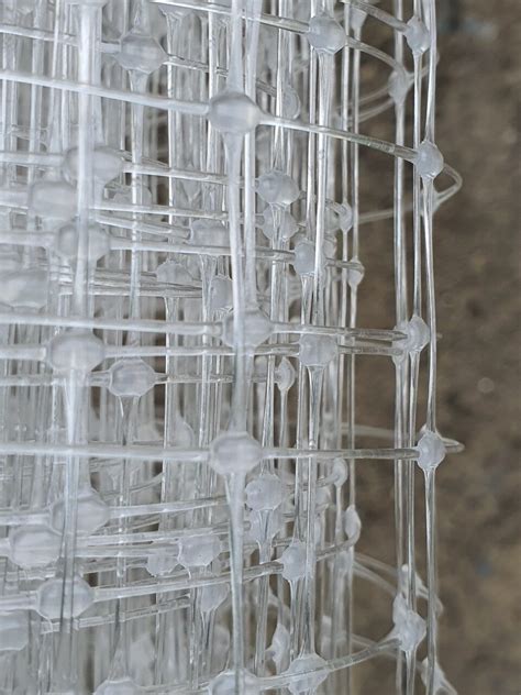 ตาข่ายกันนก นกพิราบ นกกระจอก สีใส ผสม Uv ทนแดด สูง 2 เมตร ยาวชิ้นละ 1 เมตร 2x1ม สั่งหลายชิ้น