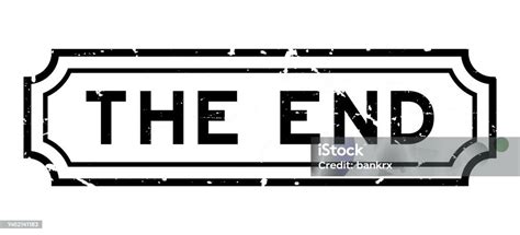 그런 지 검은 색 흰색 배경에 끝 단어 고무 씰 스탬프 가능성에 대한 스톡 벡터 아트 및 기타 이미지 가능성 개념 개념과