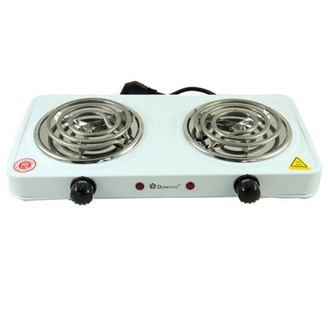 Купить Плита Domotec Ms 5532 Большая спираль на 2 конфорки цена 686