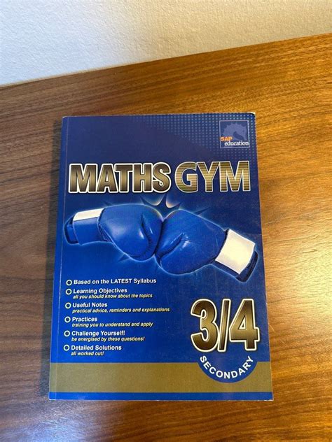 Secondary 3 4 Math Exercise Book Suitable For Singapore Local School Hobbies And Toys Books