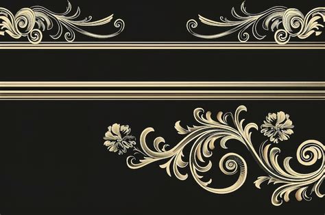 Divider Thin Line Element Border Underline On Text Page Book Invitation Wedding Card Premium