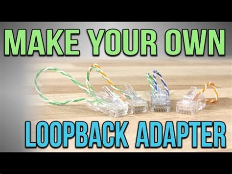 What Is A Loopback Adapter Computer Cable Store
