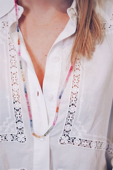 Collier “candy” Sautoir Joaillerie Lizin