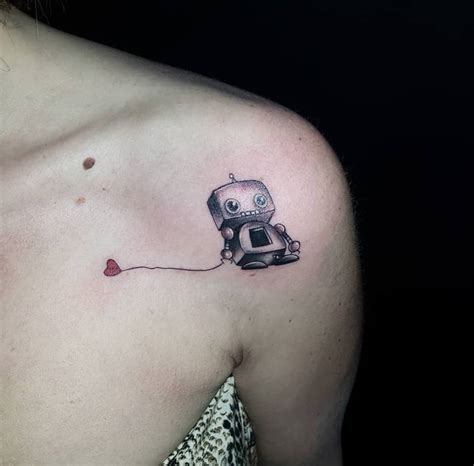 Cute Robots Tattoos
