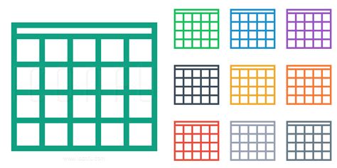 Data Table Icon At Collection Of Data Table Icon Free