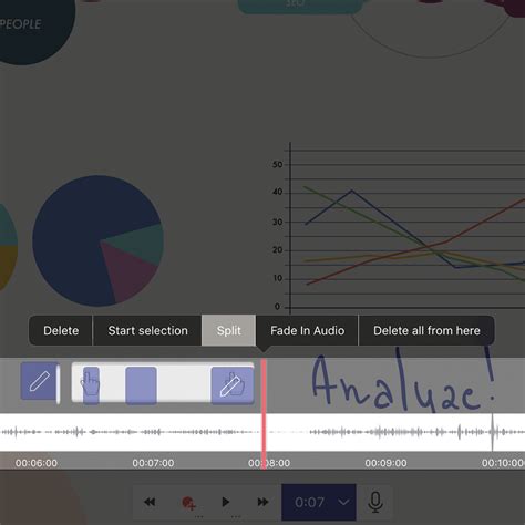 Split Your Timeline To Edit Your Audio Explain Everything