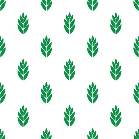 Simple Leaf Symbol Seamless Pattern 27263646 Vector Art At Vecteezy