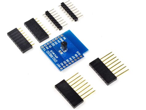 Wemos D1 Mini Ds18b20 Temperature Sensor Shield 26226