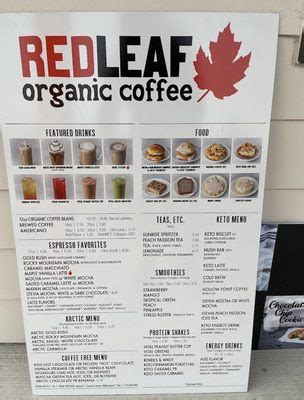 Red Leaf Organic Coffee Toutle Updated March 2026 5226 Spirit