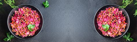 샐러드 비트 비트 비트 야채 비네그레트 식사 간식 테이블 복사 공간 음식 배경 소박한 채식 채식 주의자 또는 채식 음식 0명에 대한 스톡 사진 및 기타 이미지 Istock