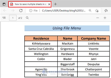 How To Save Multiple Sheets In Excel Vba Design Talk