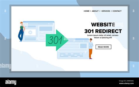 Code Website 301 Redirect Vector Stock Vector Image And Art Alamy
