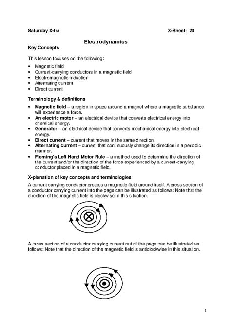 Electric Circuits Grade 12 Physical Sciences Notes Saturday X Tra X