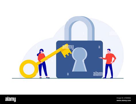 Personal Data Security Defense Data Protection From Hackers And Scammers Vector Illustration