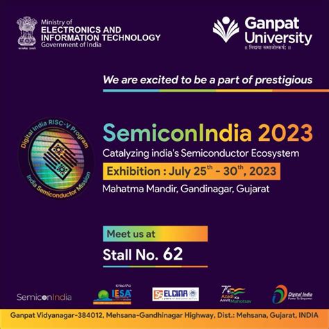 Ganpat University On Linkedin Semiconductorindustry Ganpatuniversity Mahatmamandir