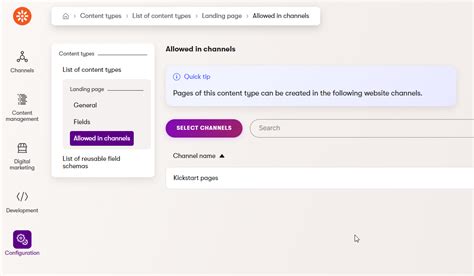 Define A Page Content Type Xperience By Kentico Tutorial