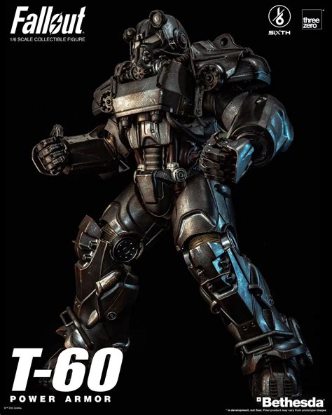Threezero Reissues Fallout T 60 Power Armor 1 6 Scale Figure