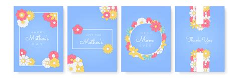 해피 어머니의 날 밝은 젠틀 헬로 스프링 페이퍼 컷 스타일 꽃이 피는 인사말 카드 당신의 텍스트에 대한 장소로 당신을 사랑해요 장미 야생화 여름 판매 배너 소셜 미디어