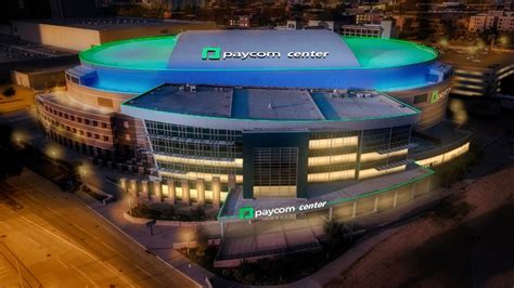 Thunder Paycom Announce 15 Year Arena Naming Rights Agreement