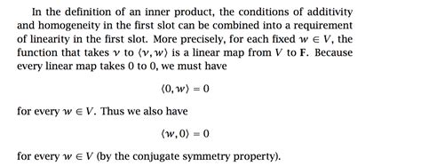 Linear Algebra Conjugate Symmetry In Normed Spaces Mathematics