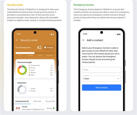 Roboform For Ios And Android Behance