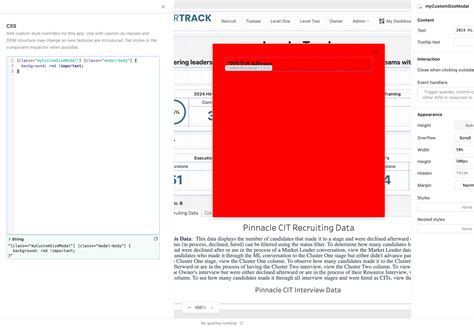 Modal Frame Custom Size 💬 App Building Retool Forum