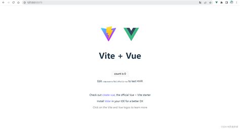 vite 脚手架 搭建 vue项目 vite脚手架 csdn博客