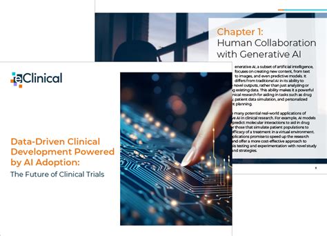 Data Driven Clinical Development Powered By Ai Adoption The Future Of Clinical Trials