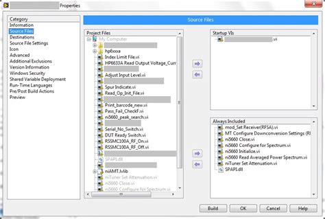 Resource Not Found Error In Executable On Development Machine Ni