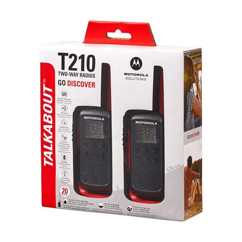TALKABOUT T210 WALKIE-TALKIES | Camed