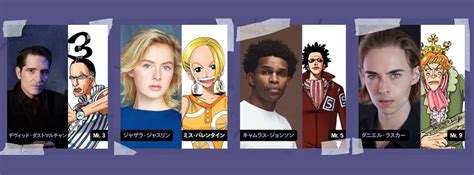 Live Action One Piece Season 2 Baroque Works Cast Announced Animemanga