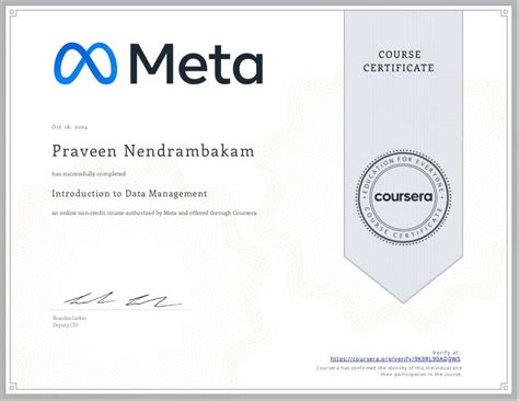 praveen nendrambakam on linkedin learning databasemanagement careerdevelopment meta