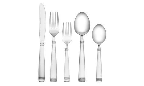 Pfaltzgraff Basics Flatware Sets 77 Piece Groupon