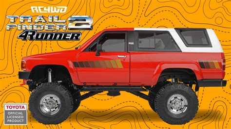 Rc4wd Trail Finder 2 Rtr W 1985 Toyota 4runner Hard Body Set Red