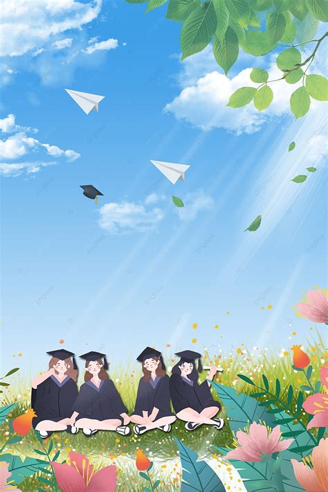 졸업 시즌 배경 청소년 졸업 시즌 무료 다운로드를 위한 바탕 화면 이미지 Pngtree