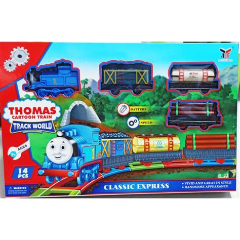 โทมัสรถไฟ รถไฟโทมัส เซ็ทใหญ่ ชุดรถไฟพร้อม รางรถไฟ รถไฟโธมัส แบบ 3 หรือ 4 ขบวน Shopee Thailand